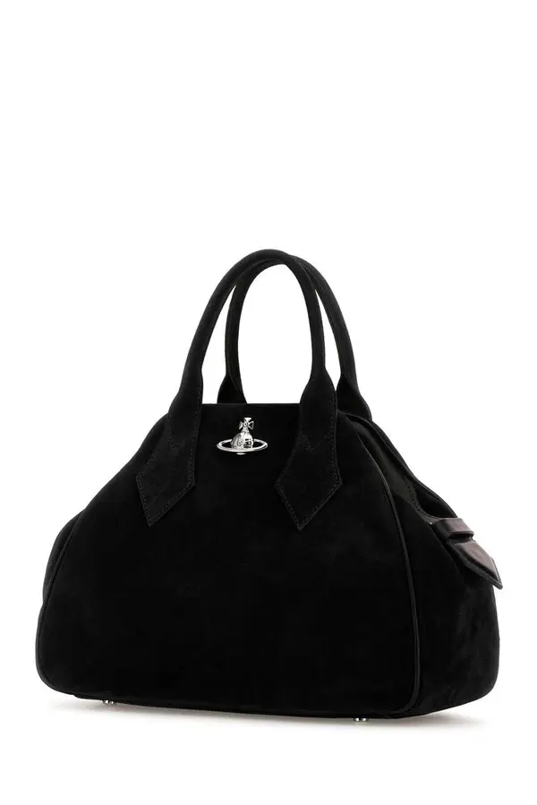 VIVIENNE WESTWOOD Suede Medium Yasmine Handbag