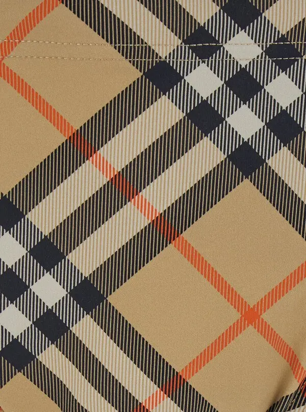 Burberry Checked Polyamide Swimwear