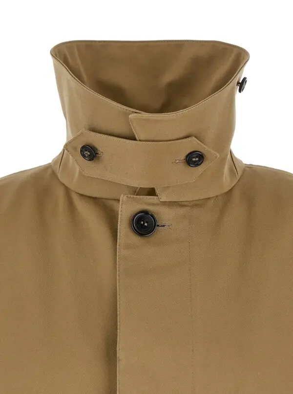 Saint Laurent Cotton Trench Coat