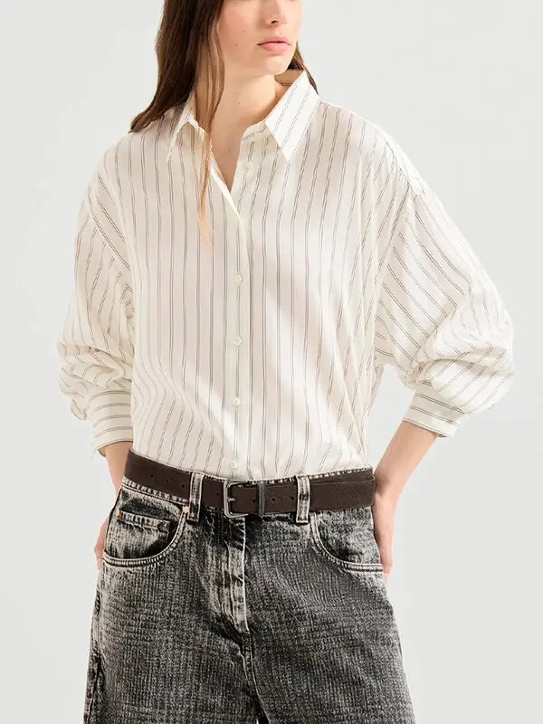 Brunello Cucinelli Silk Shirt