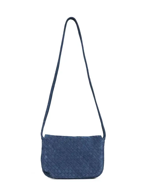 Bottega Veneta Neptune Veneto Flap Messenger Bag