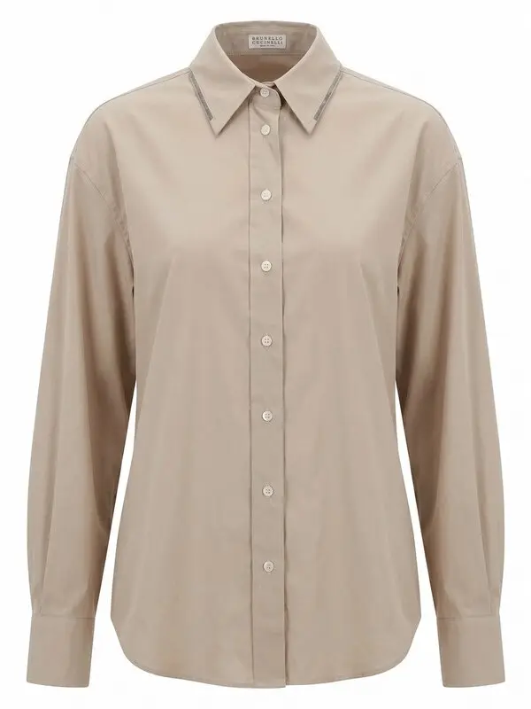 Brunello Cucinelli Striped Cotton Shirt - Multicolor