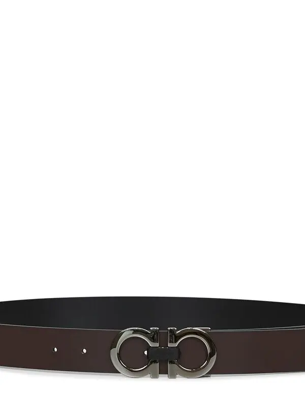 FERRAGAMO Gancini Reversible Leather Belt