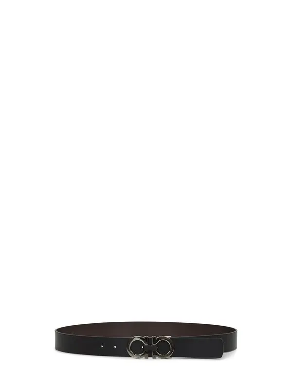 FERRAGAMO Gancini Reversible Leather Belt
