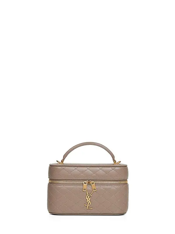 Saint Laurent Gaby Vanity Case With Shoulder Strap