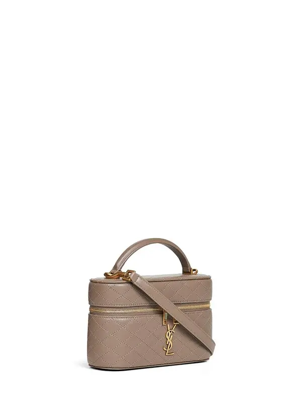 Saint Laurent Gaby Vanity Case With Shoulder Strap