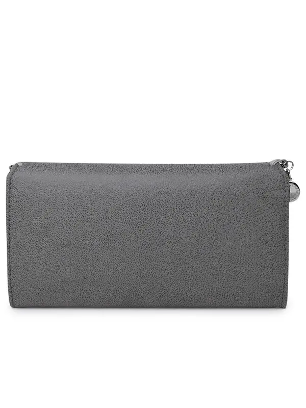 Stella McCartney Falabella Continental Wallet - Gray