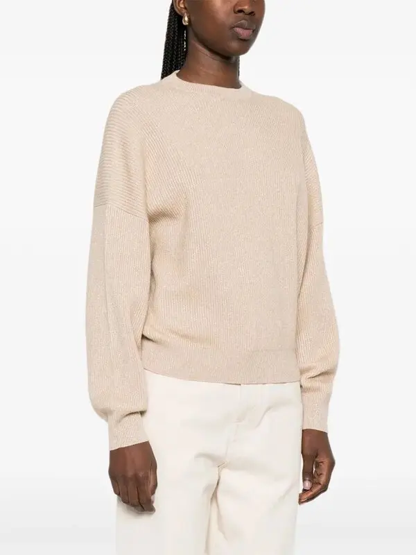 Brunello Cucinelli Round Neck Cashmere Sweater
