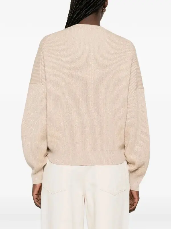 Brunello Cucinelli Round Neck Cashmere Sweater