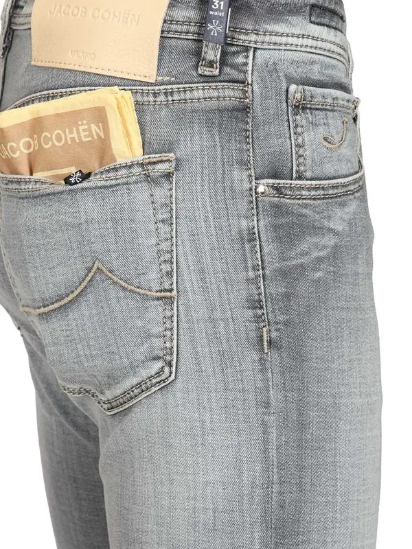 Jacob Cohen Super Slim Fit Nick Jeans - Gray