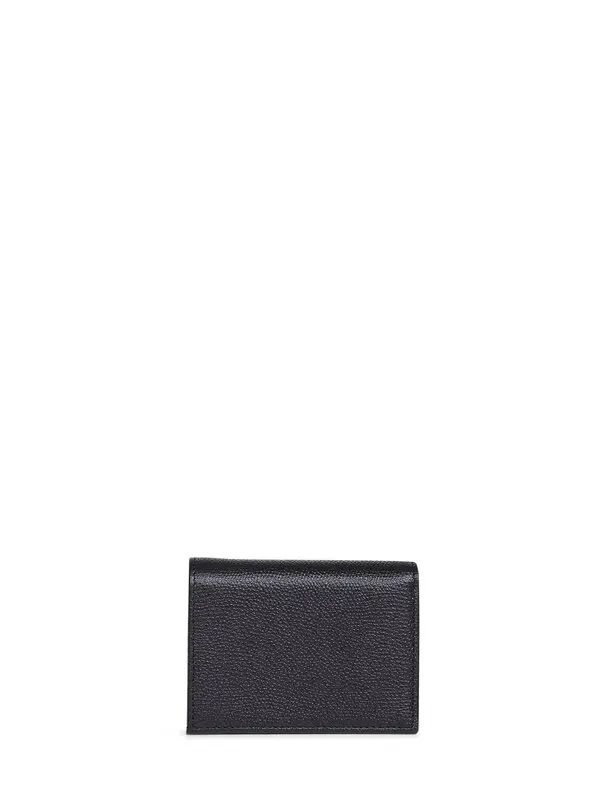 Valentino Garavani Black Vlogo Signature Wallet