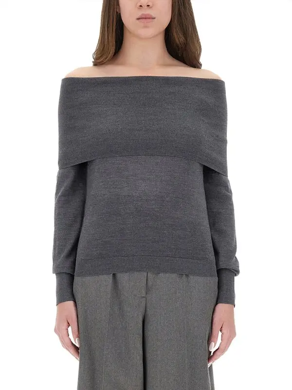 Stella McCartney Wool Turtleneck Sweater - Gray