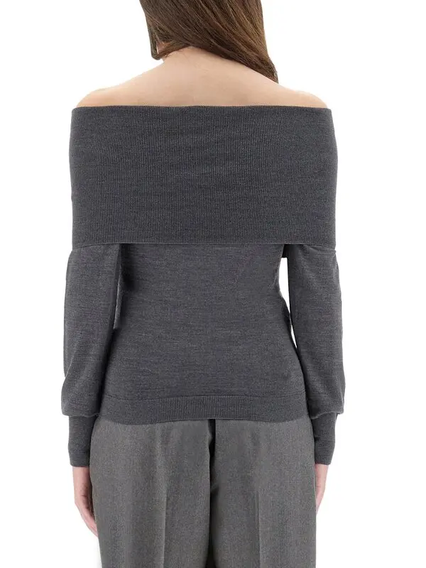 Stella McCartney Wool Turtleneck Sweater - Gray