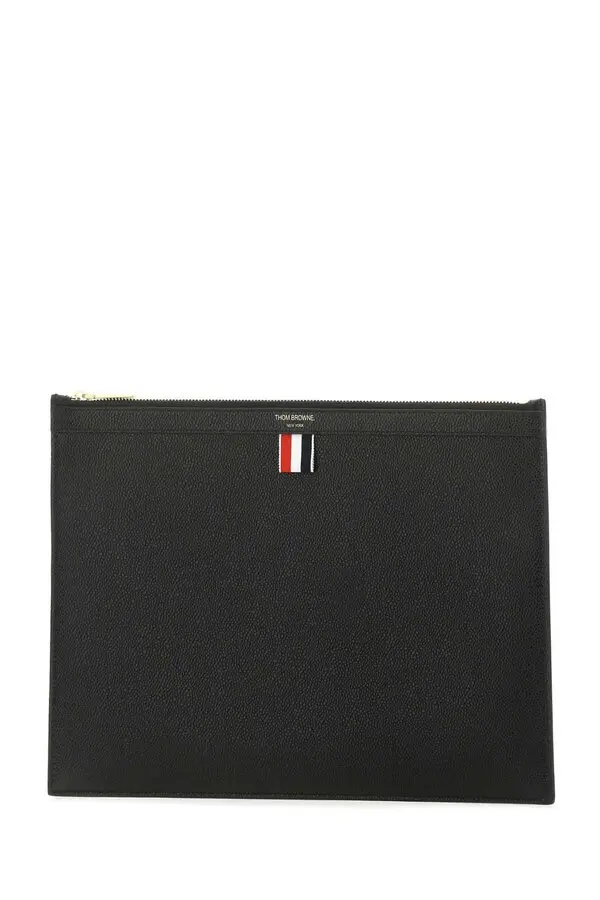 Thom Browne Portafoglio - Black