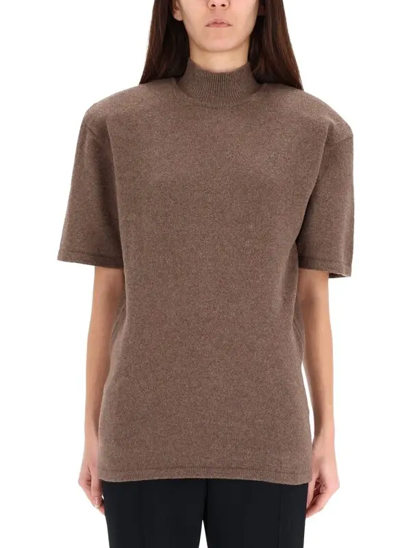 Jacquemus Knit Top - Brown