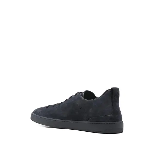 Church's Calf Suede Lace-up Trainers - Blue