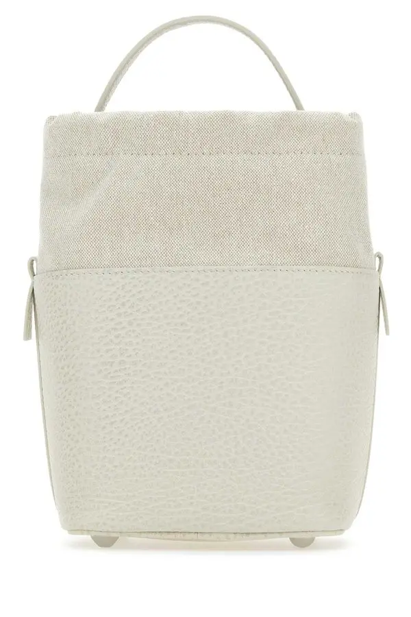 MAISON MARGIELA Mini Bucket Bag - White