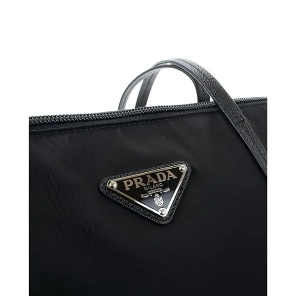 Prada Nylon Tote Bag - Black