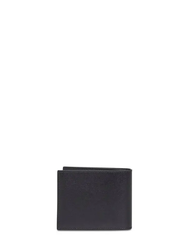 Fendi Black Squared Ff Bi-fold Wallet