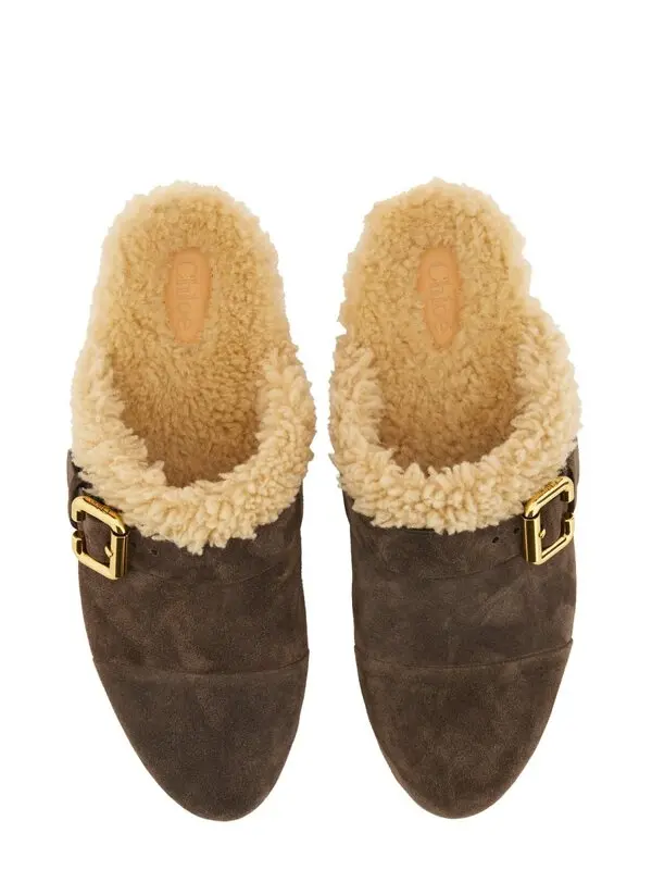 Chloé Shearling Mule