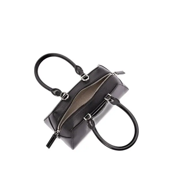 Givenchy Calf Leather Trapezoidal Tote Bag - Black