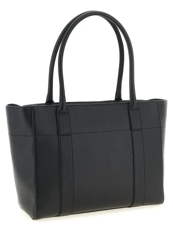 Mulberry Bayswater 9 To 5 Hammered Leather Handbag - Black