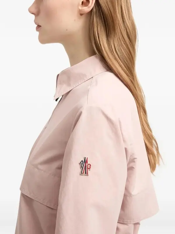 Moncler Zip-up Polyester Shirt