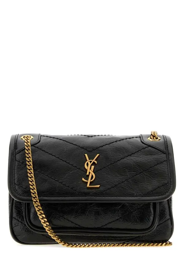 Saint Laurent Niki Shoulder Bag - Black
