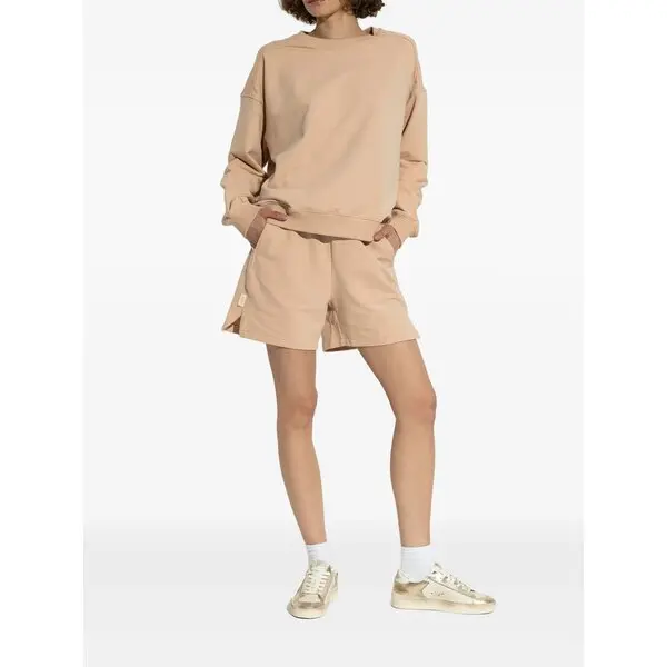 GOLDEN GOOSE Gold-tone Star Patch Lace-up Sneakers