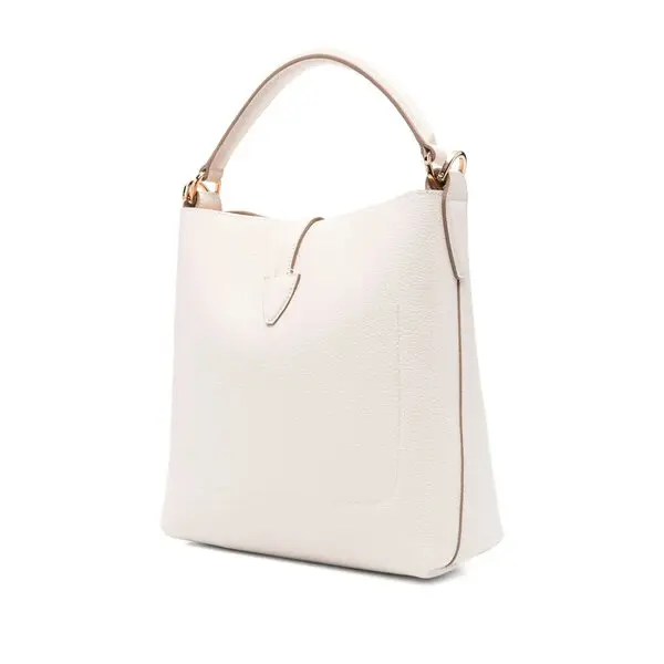 TOD'S Leather Bucket Bag - Cream