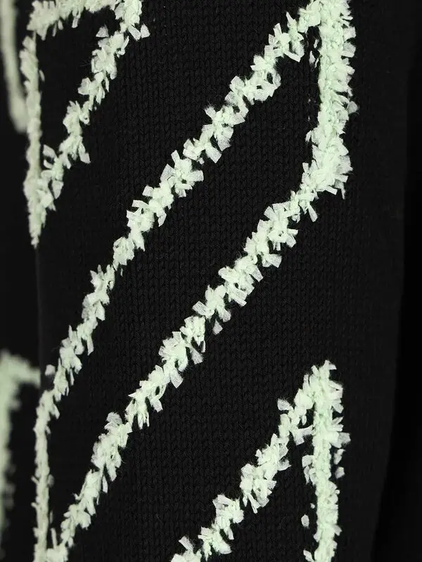 Off-White Arrows" Embroidered Crewneck Sweater