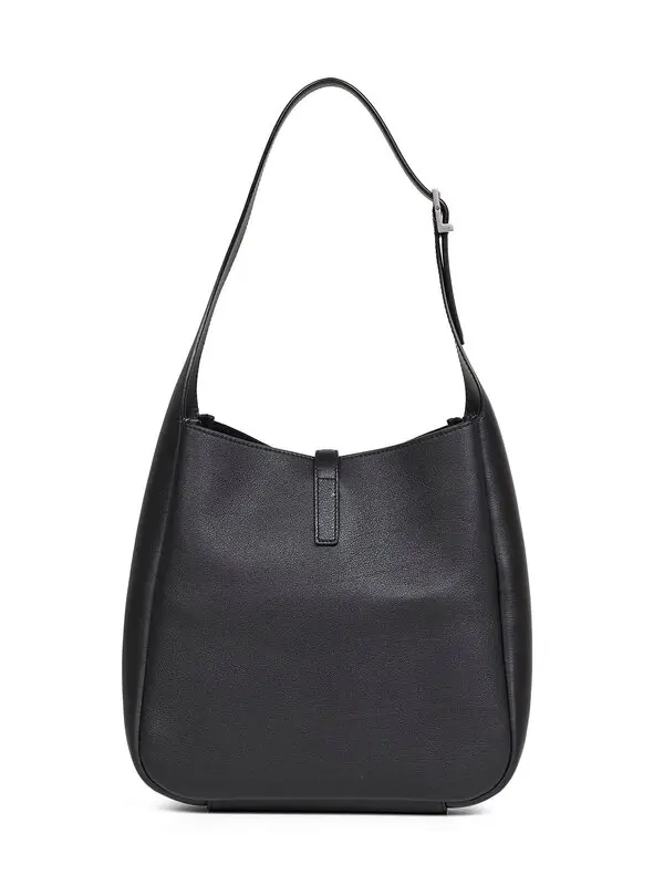 Saint Laurent Le 5 À 7 Small Shoulder Bag In Black Leather - Multicolor