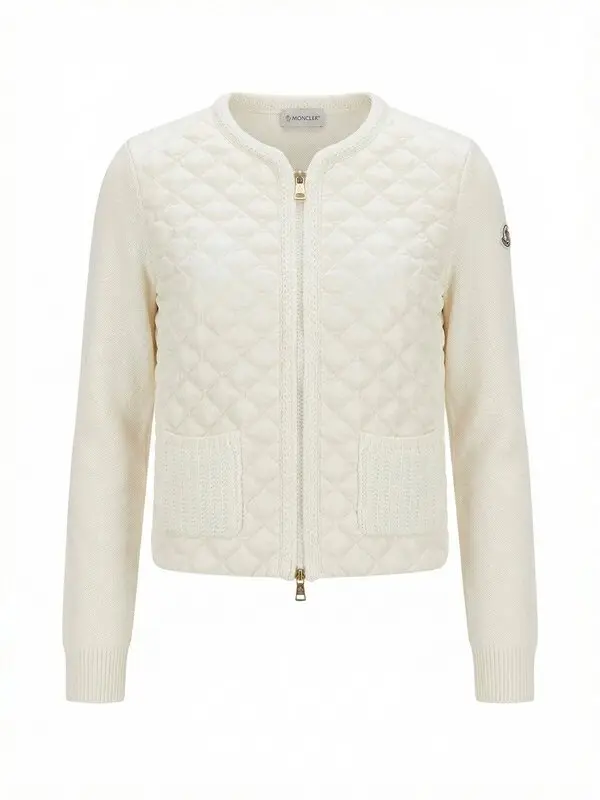 Moncler Quilted Cardigan