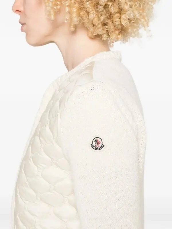Moncler Quilted Cardigan