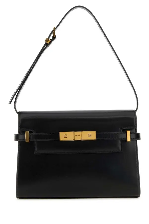 Saint Laurent Leather Manhattan Clutch