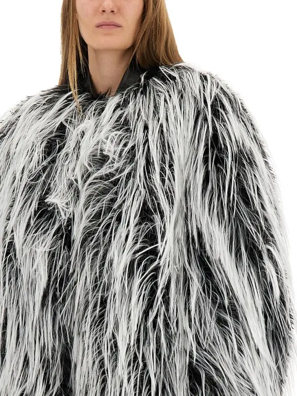 Sportmax Faux Fur Jacket - Multicolor
