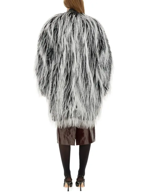 Sportmax Faux Fur Jacket - Multicolor
