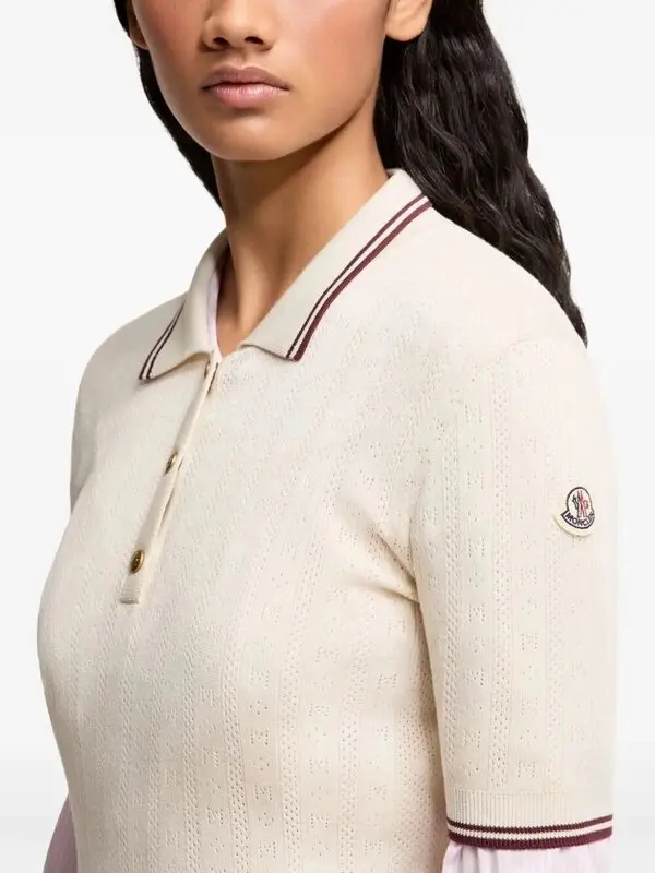 Moncler Short Sleeve Polo