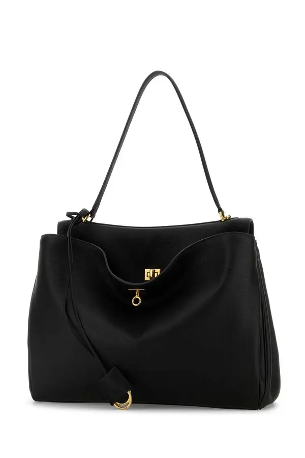 Balenciaga Leather Large Rodeo Handbag