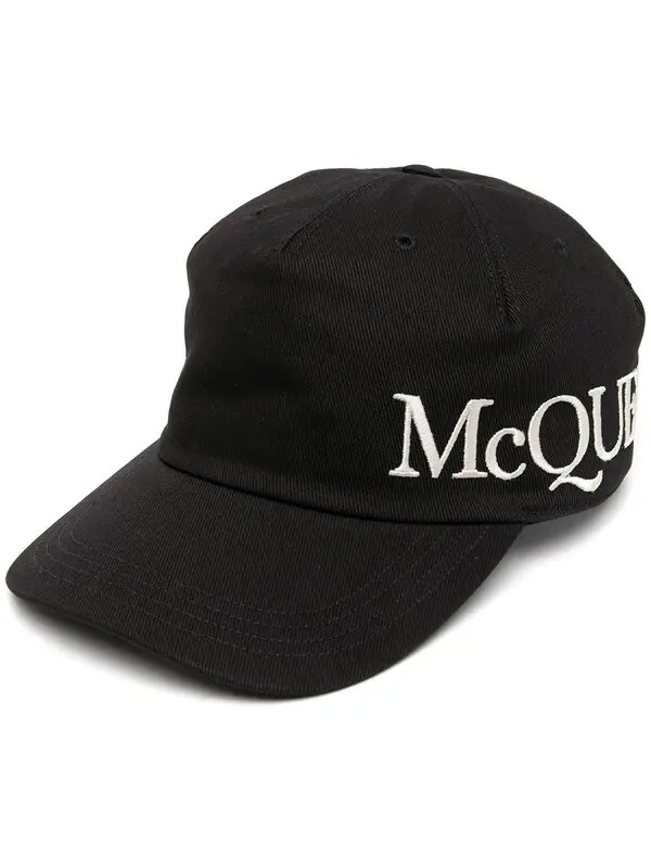 Alexander McQueen Oversize Logo Baseball Cap - Multicolor