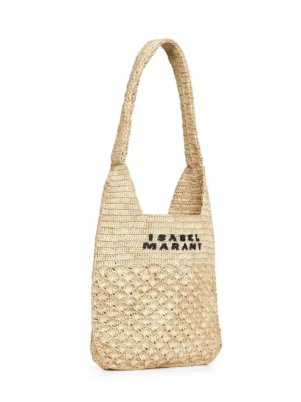 Isabel Marant Étoile Praia Small Raffia Shoulder Bag - Multicolor
