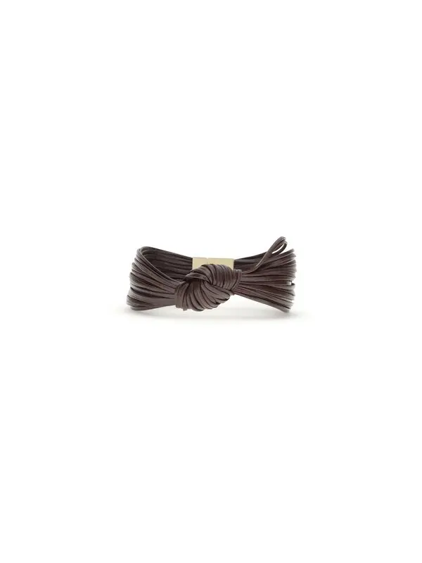 Bottega Veneta Knot Leather Bracelet - Multicolor