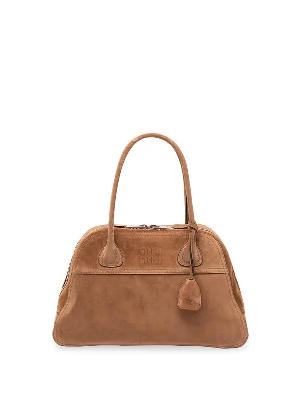 Miu Miu Suede Satchel - Multicolor