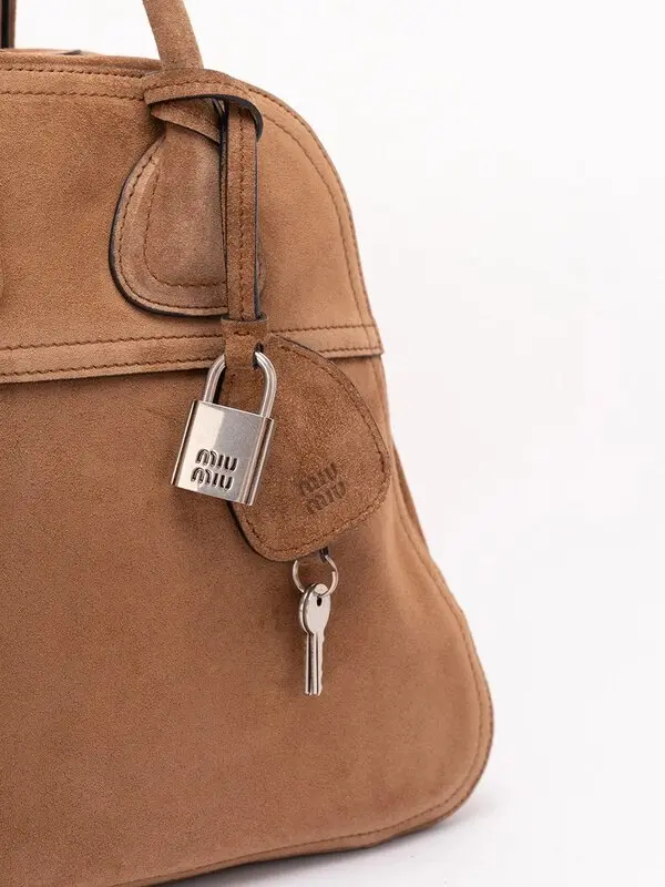 Miu Miu Suede Satchel