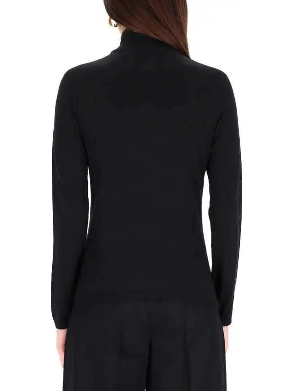 Max Mara Turtleneck Sweater - Black