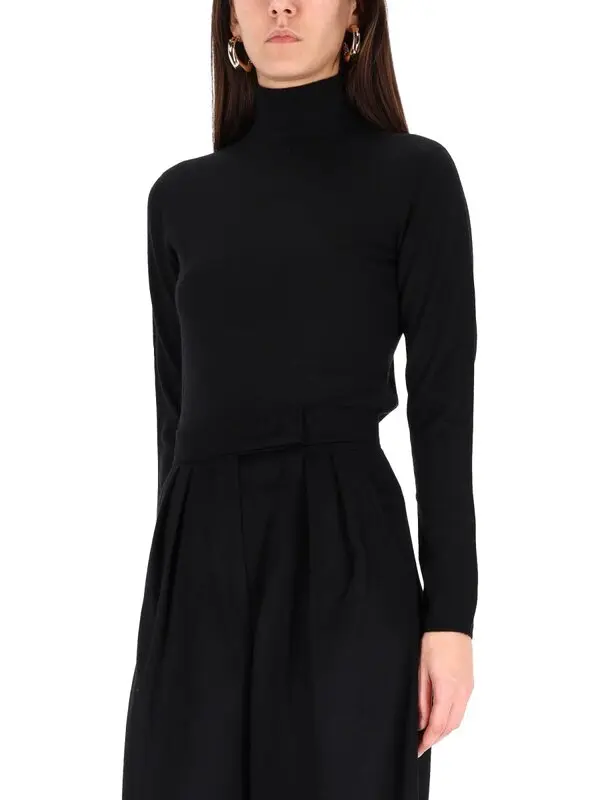 Max Mara Turtleneck Sweater - Black