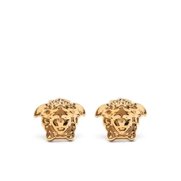Versace Medusa Stud Earrings - Gold