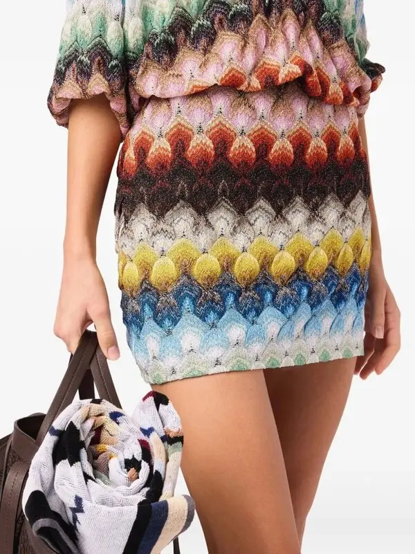 Missoni Patterned Miniskirt