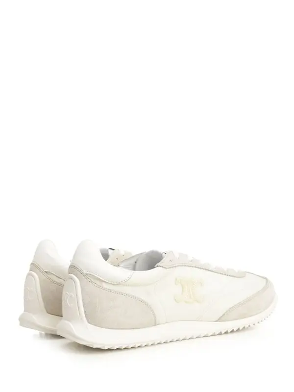 Celine Low-top Racer Sneaker In Suede