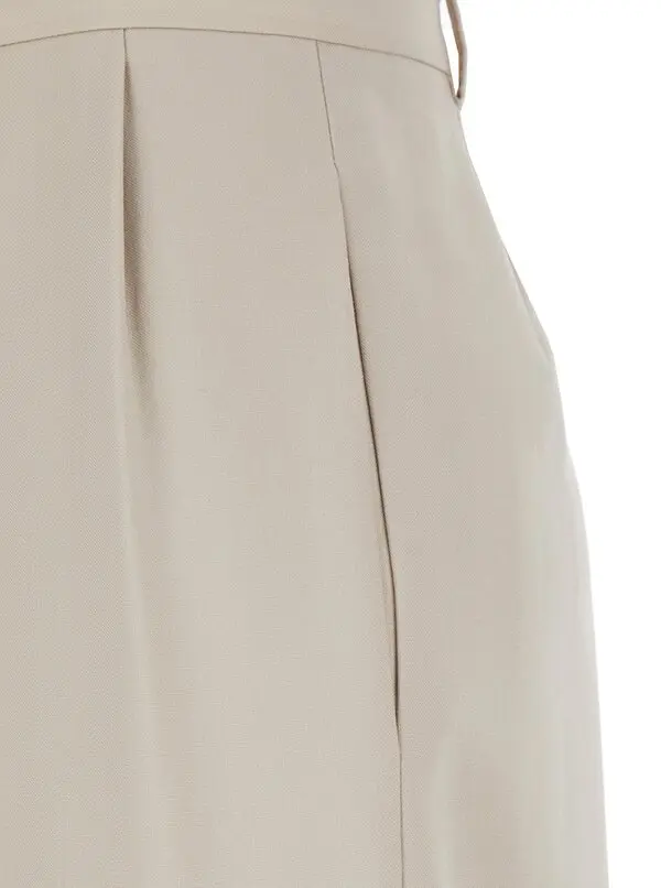 Saint Laurent Wool Pants With Belt Loops